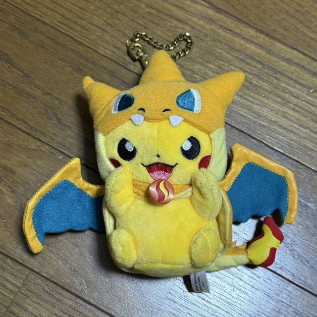 POKEMON MEGA TOKYO Pikachu Charizard Plush Keychain £89.81 - PicClick UK