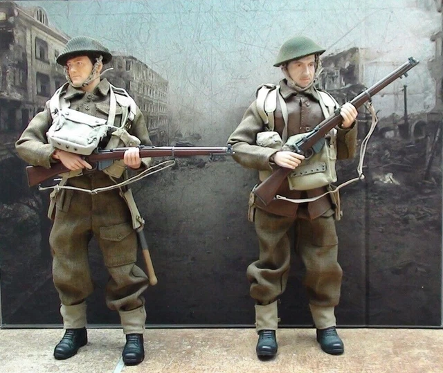 1/6TH SCALE DRAGON Action Figures British Infantrymen, WW2. £70.00 ...