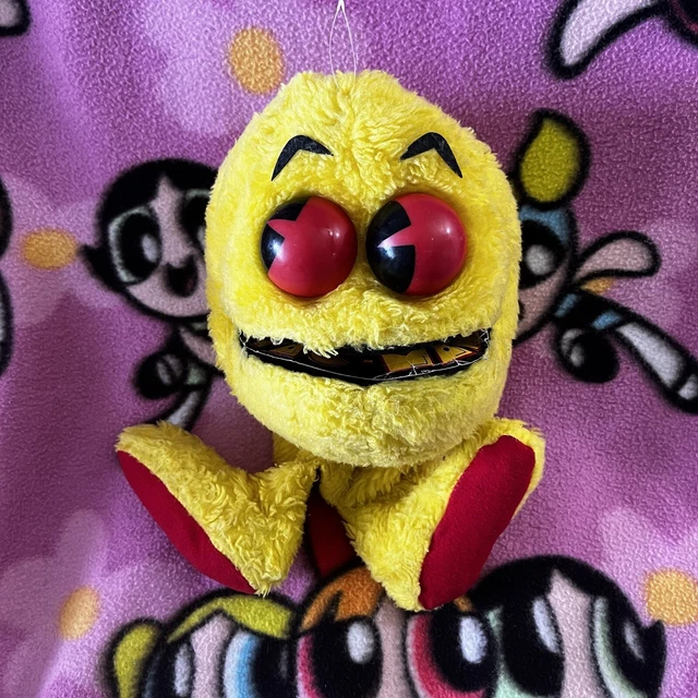 RARE VINTAGE 80’S PAC-MAN Plush Hand Puppet Commonwealth Arcade Plush ...
