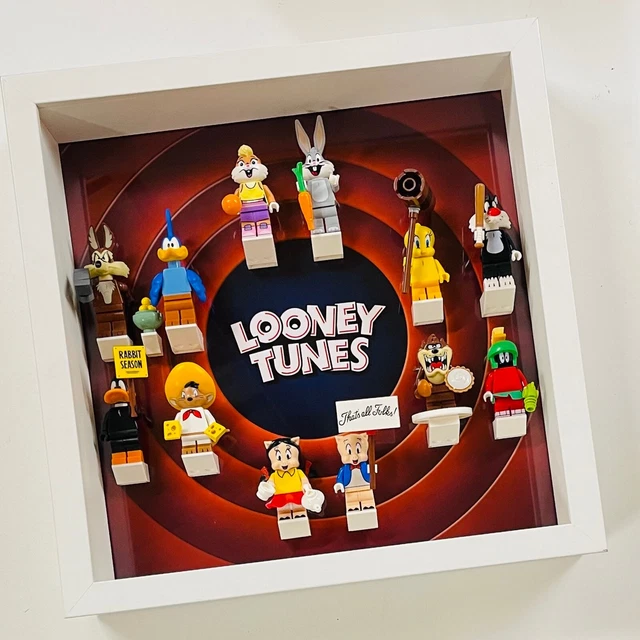 DISPLAY FRAME FOR Lego ® Looney Tunes minifigures 71030 27cm £26.99 ...
