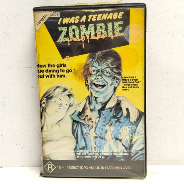I WAS A Teenage Zombie Big Box Clamshell Ex Rental - VHS Tape $99.90 ...