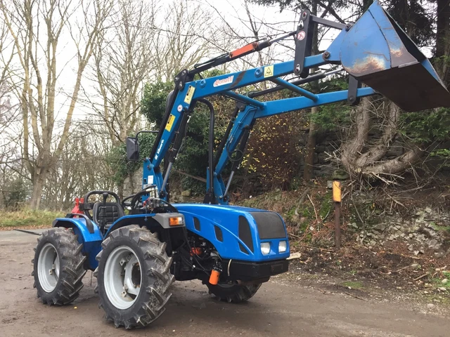 BCS KILWORTH VALIANT 500 ALPINE TRACTOR with POWER LOADER 50HP, ALL ...