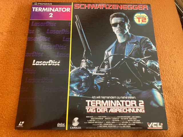 LASERDISC ARNOLD SCHWARZENEGGER T2 Terminator 2 deutsch Dolby Surround EUR 17,00 - PicClick DE