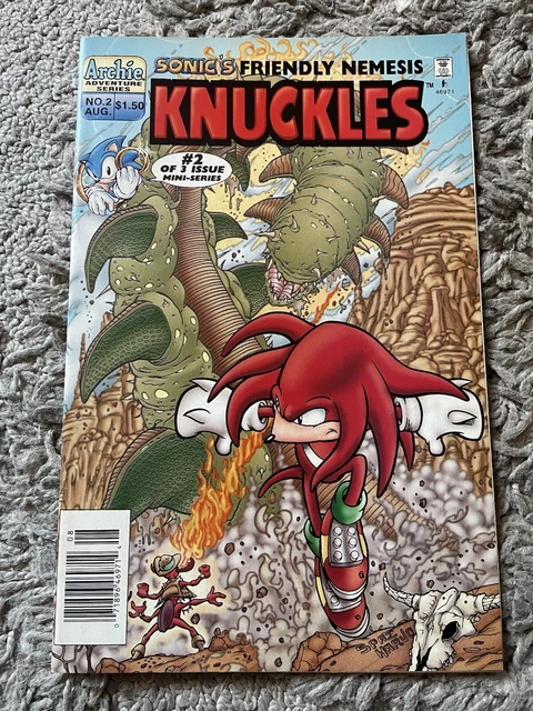SONIC THE HEDGEHOG knuckles Mini Series Archie Comic Issue 2 Rare £11. ...