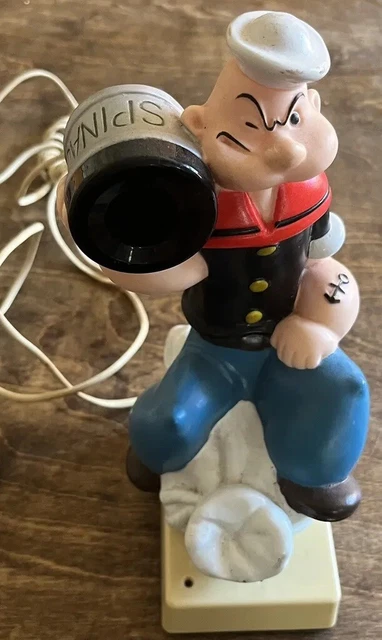 POPEYE RARE VINTAGE Popeye Corded Landline Phone 1982 COM VU I “works ...