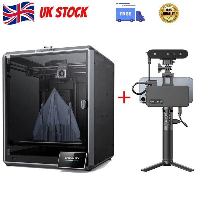CREALITY K1 MAX 3D Printer & CR-Scan Ferret Pro 3D Scanner 600mm/s high ...