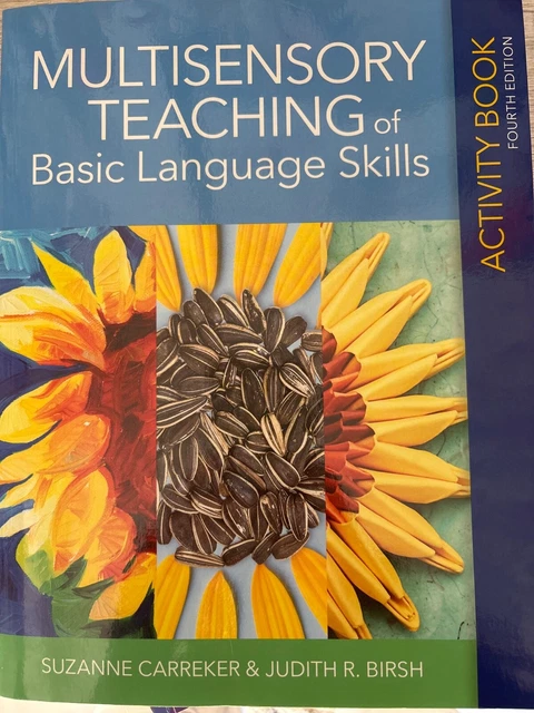 MULTISENSORY TEACHING OF Basic Language Skills Activity Book by Suzanne ...