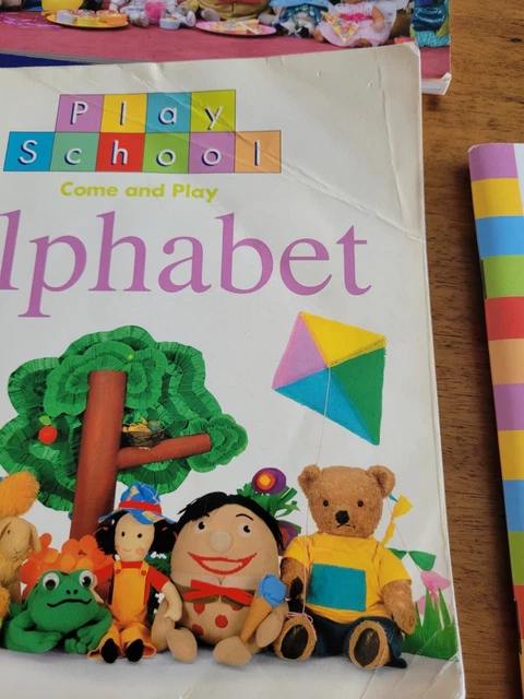 5 ABC KIDS Play School Books Come & Play Colours Jemima Nursery Rhyme ...