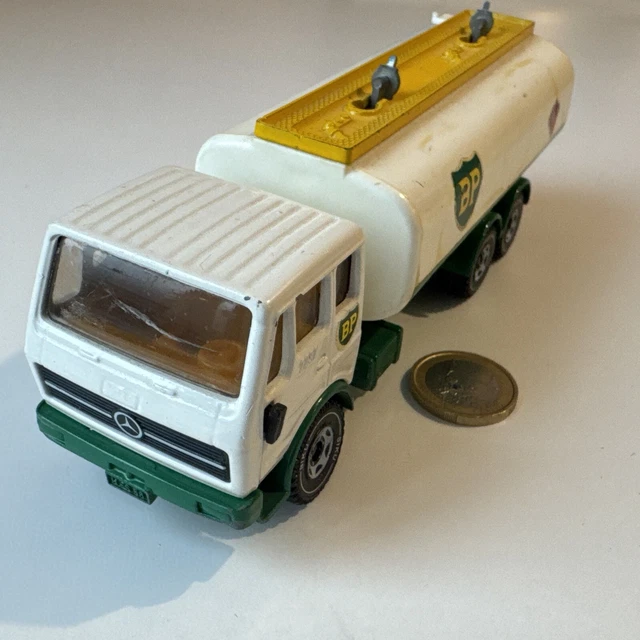 RZ59 SIKU MB Tankwagen BP Lkw Tank Mercedes Benz Metall 1:43 Öl ...