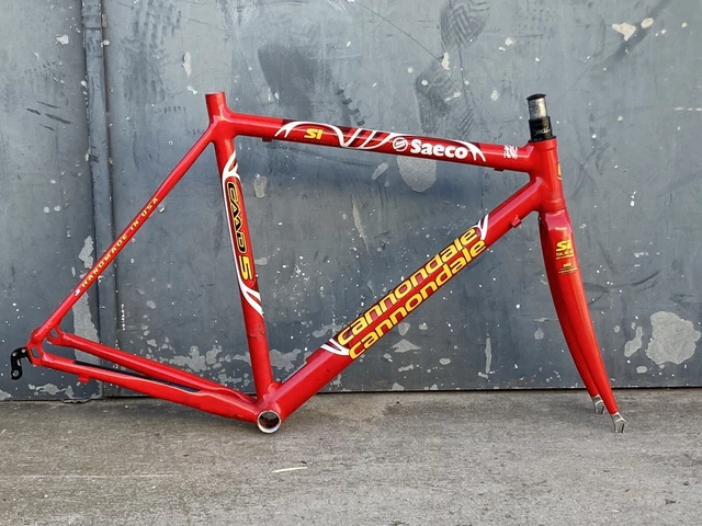 CADRE CANNONDALE CAAD5 Saeco avec fourche Time Slice Prodigy carbone ...