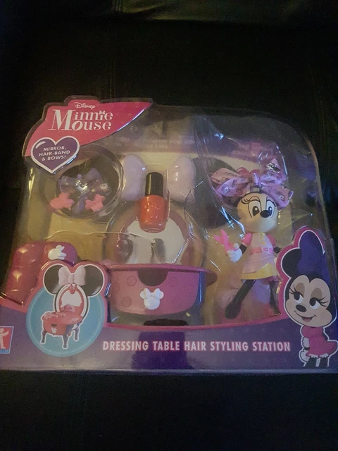 DISNEY MINNIE MOUSE Dressing Table Hair Styling Station £10.00 ... DISNEY MINNIE MOUSE Dressing Table Hair Styling Station £10.00 ...