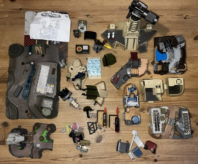 MICRO MACHINES ARMY Base Military Battle Zones Collection Huge Job lot ...