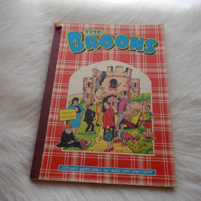 THE BROONS SCOTLANDS Happy Family Comic strip Scottish newspaper Vtg ...