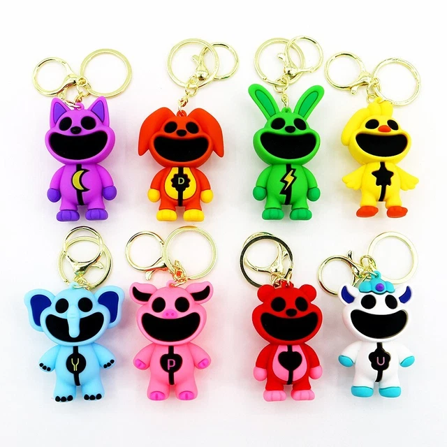 SMILING CRITTERS TOY Smiling Critters Figure Keyring Keychain Charms ...