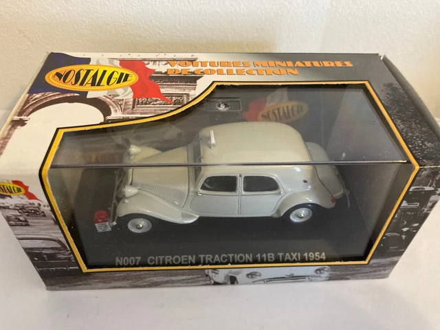 1/43 NOSTALGIE CITROEN Traction 11B Taxi 1954 TBE boite d'origine EUR 8,99 - PicClick FR