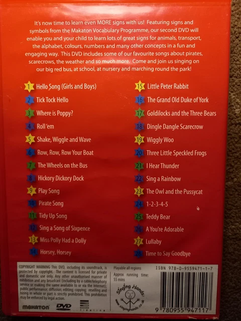 IT'S SIGNING TIME 2 Dvd Kids Makaton EUR 28,75 - PicClick IT