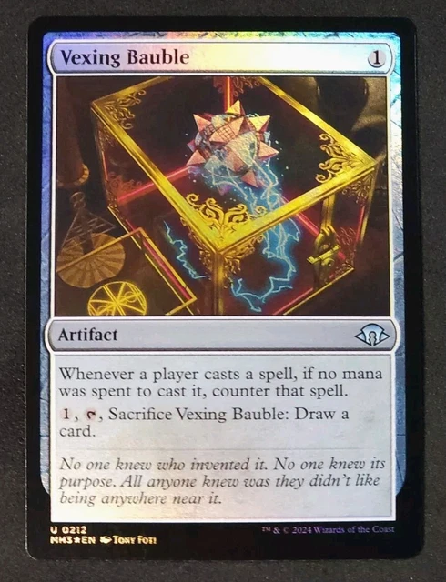 MTG - VEXING Bauble - FOIL - Modern Horizons 3 MH3 - 0212 Magic the Gathering EUR 7,42 - PicClick FR