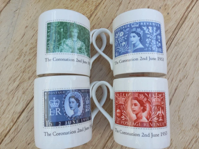 FULL SET OF Royal Mail Golden Jubilee Coronation of Queen Elizabeth II ...