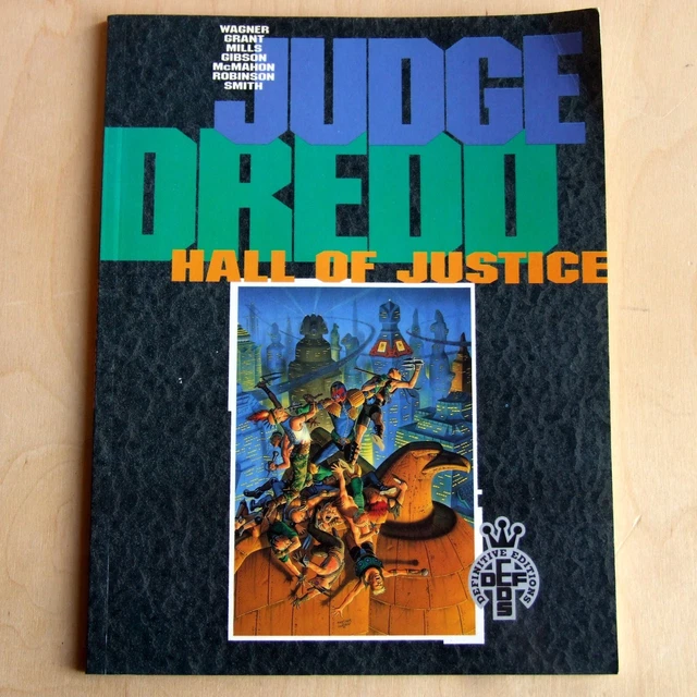 JUDGE DREDD: HALL of Justice (2000 AD Definitive Editions Fleetway 1991 ...