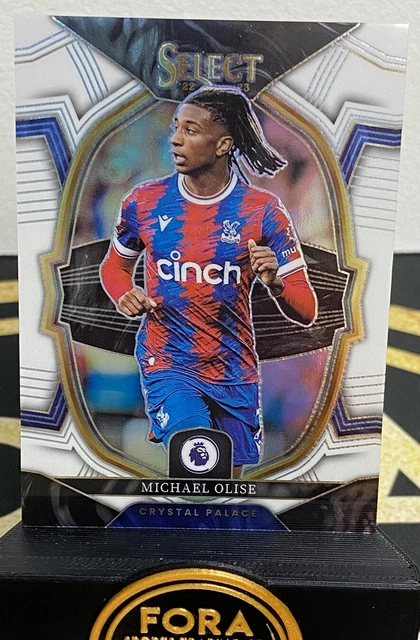 2022 PANINI SELECT Michael Olise Crystal Palace BIANCO PRIZM/20 SP #35 ...