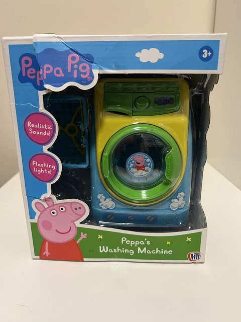 PEPPA PIG WASHING Machine with Flashing Lights & Realistic Sounds ...