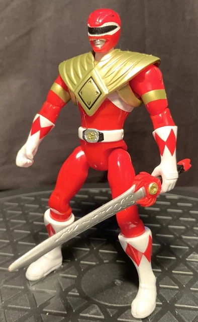 MIGHTY MORPHIN POWER Rangers Jason Armored RED RANGER 5" Legacy Figure ...