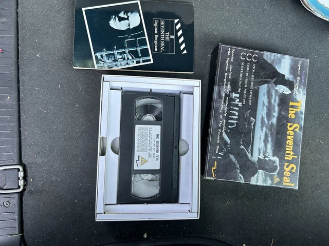 LIMITED EDITION VHS of the classic film The Seventh Seal by Ingmar ...