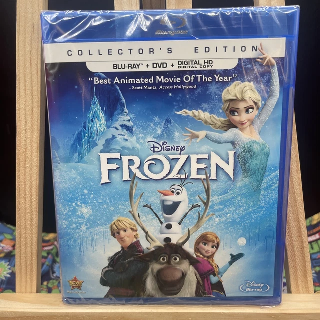 DISNEY FROZEN BLU-RAY Collectors Edition Blu-ray DVD Digital Brand New ...