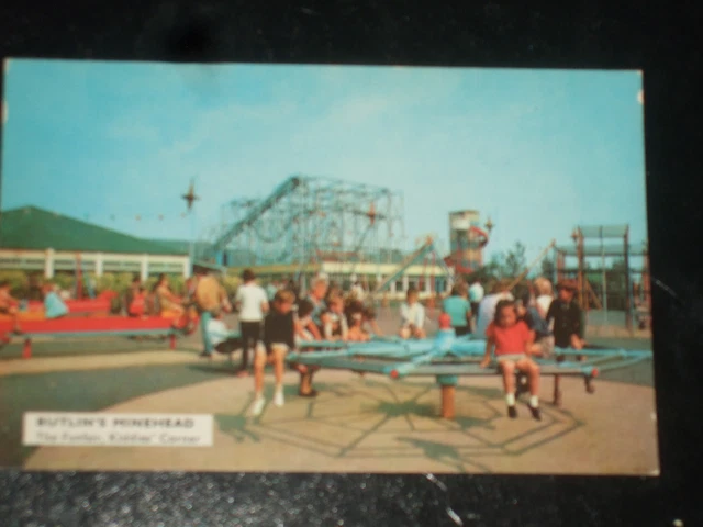 BUTLINS MINEHEAD M16 The Funfair Kiddies Corner Postcard Holiday Camp £ ...
