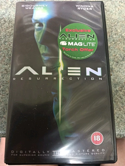 ALIEN RESURRECTION 1997 PAL VHS Tape Sigourney Weaver Horror £3.30 ...