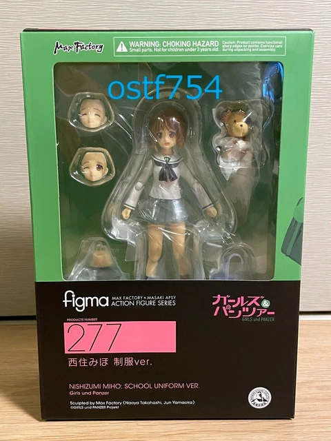 MAX FACTORY FIGMA 277 Girls und Panzer Miho Nishizumi Uniform Version ...