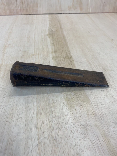 VINTAGE 7.5” DASCO Wood Splitting Wedge 3lbs #803 Made in USA $15.00 ...
