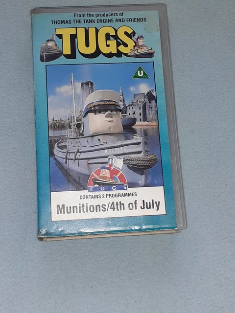 TUGS, VHS PAL Video, Rare,1990 - - Munitions, 4th of July.. £16.90 ...