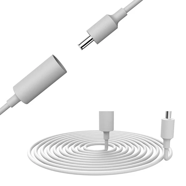 10FT POWER EXTENSION Cord Long Adapter Plug Extender Cable Speaker ...