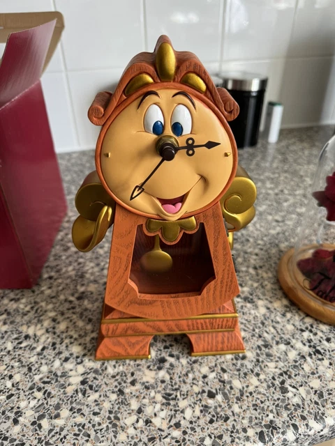 DISNEY BEAUTY AND The Beast Cogsworth Clock £42.00 - PicClick UK