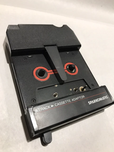 VINTAGE SPARKOMATIC STEREO Cassettes to 8-Track Adapter Model SCA10 ...