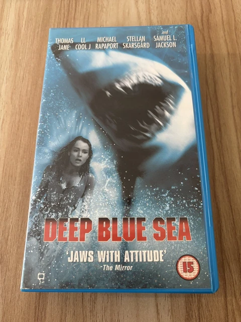 DEEP BLUE SEA VHS Video tape 1999 - Samuel L Jackson £2.79 - PicClick UK