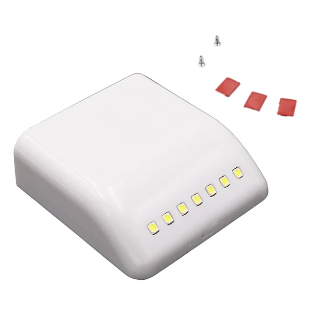 NEW 7 LED Light Sensor Battery Powered Night Lamp For Cupboard Closet Wardrobe £6.58 - PicClick UK