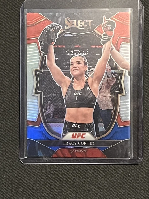 TRACY CORTEZ ARGENT Prizm 2023 Select UFC Concourse rouge bleu poids ...