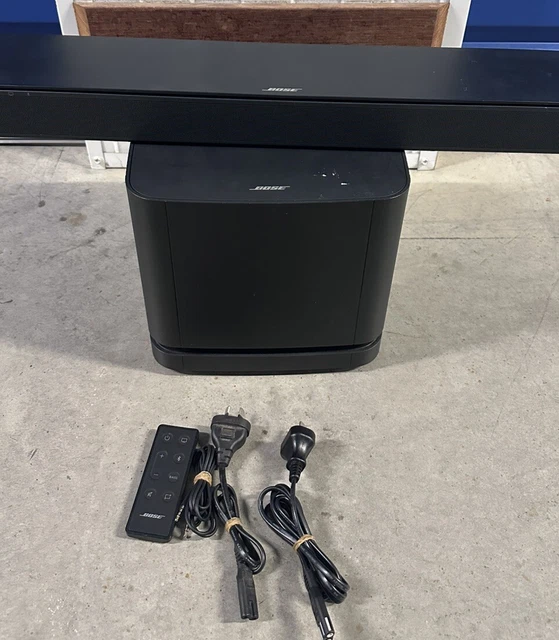 BOSE TV SPEAKER Soundbar w/ Bose 500 Bass Module- Black $595.00 ...