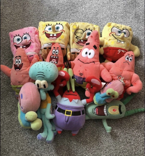 TY BEANIES SPONGEBOB SquarePants & Friends Bundle Plush Soft Toys x 13 Bundle £59.99 - PicClick UK