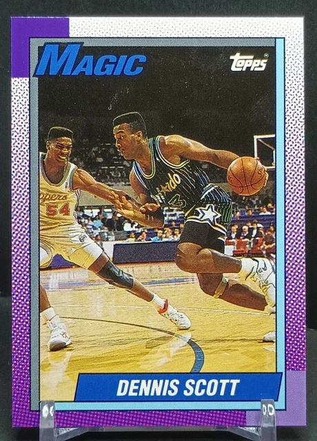 1993 TOPPS ARCHIVES « The Rookies » NBA Basketball Dennis Scott Orlando ...