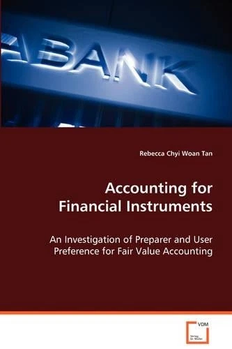 REBECCA CHYI WOAN Tan Accounting for Financial Instruments (Poche) EUR ...