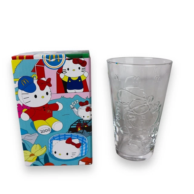 HELLO KITTY / snoopy mcdonalds glass 2024 australian maccas sanrio ...