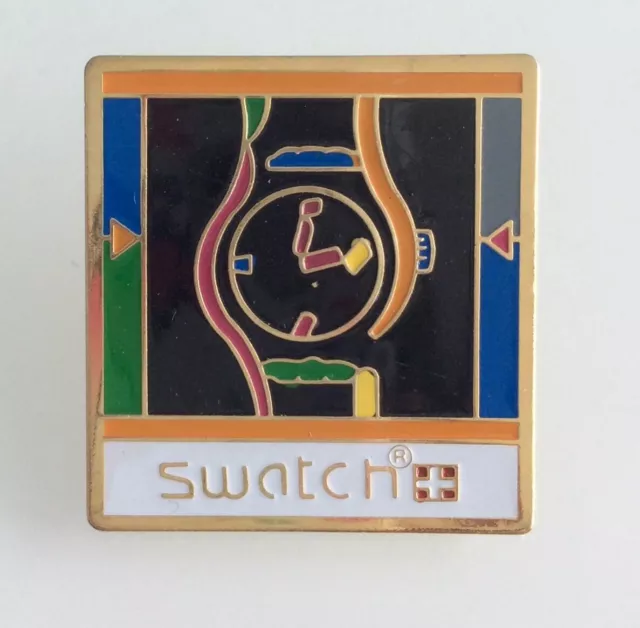 ATLANTA OLYMPIC GAMES 1996:Sponsor Pin: Swatch 3 Square Watch Design £3 ... ATLANTA OLYMPIC GAMES 1996:Sponsor Pin: Swatch 3 Square Watch Design £3 ...