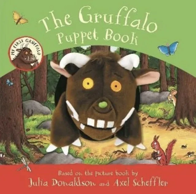 THE GRUFFALO PUPPET Book Julia Donaldson My First Gruffalo Hand Puppet ...