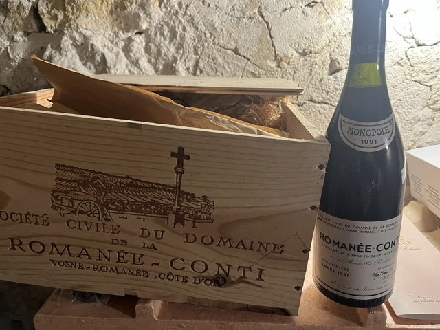 DRC ROMANÉE CONTI 1991 .Domaine De La Romanée Conti EUR 16.000,00 ...