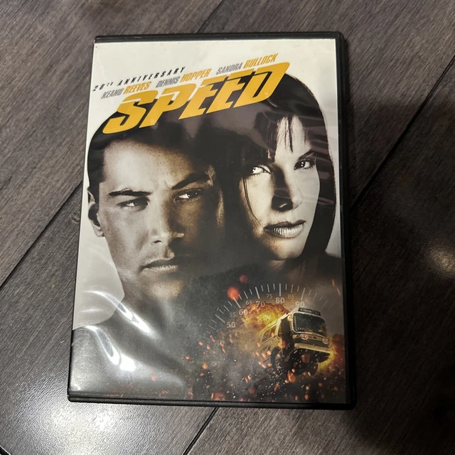 SPEED 20TH ANNIVERSARY DVD 1994 Movie Keanu Reeves Dennis Hopper Sandra ...