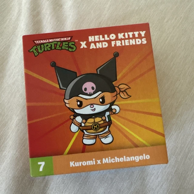 TMNT X HELLO Kitty 2025 McDonald’s Happy Meal Kuromi x Michelangelo #7 ...