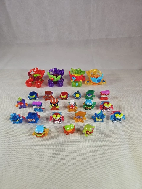 SUPERZINGS SUPERTHINGS TOY Bundle Vehicles & transparent Figures ...